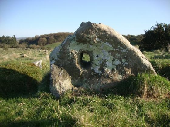 Overton Down Holed Stone and Beaker Settlement — The Modern Antiquarian